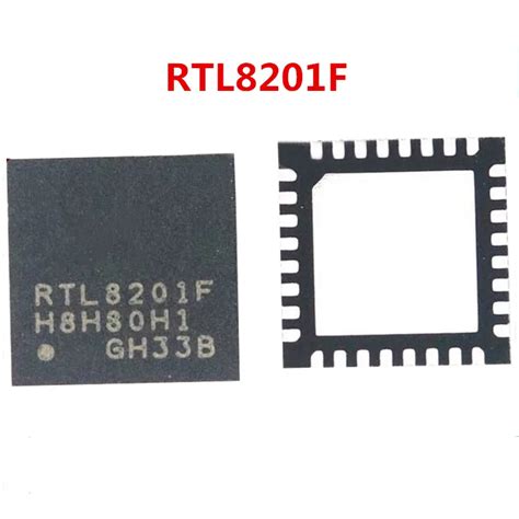 2 Pe As Rtl8201 Rtl8201f RTL8201F VB CG QFN 32 Novo Chip Original Ic Em Estoque