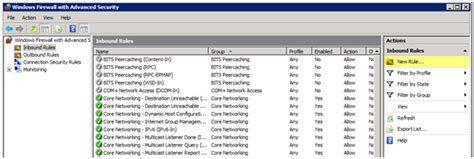 Configuring Windows Firewall For Filezilla Server On Windows Server