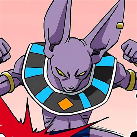 Powerful Iconic Image Of Beerus From Dragon Ball Super
