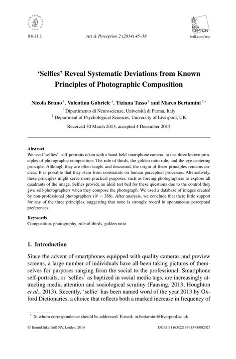 pdf ‘selfies reveal systematic deviations from known principles of