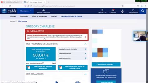 D Claration Des Ressources Trimestrielle Caf Youtube
