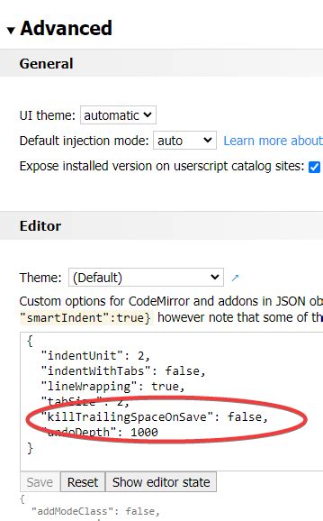 How Do I Get Line Breaks Back In The Userscript Violentmonkey Violentmonkey Discussion