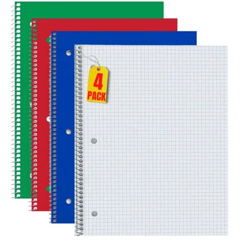 10 Best Quadrille Ruled Spiral Notebook [2024 Updated Rankings] Glory