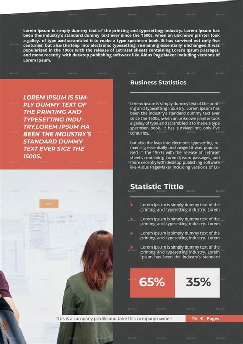 Information Technology Company Profile Template