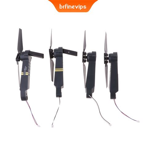 Brfinevips 4pcs Hélices Para Drone Profissional Partes De Reposição