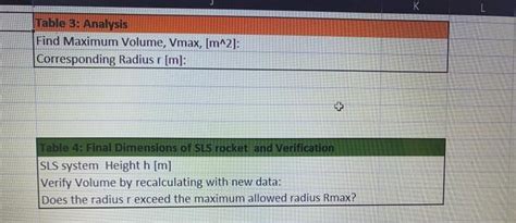 Solved Complete Table 1 Constants And Equations Inputs 1