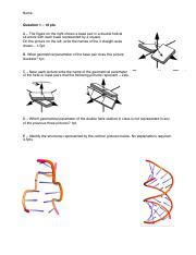 Understanding Geometrical Parameters Of Double Helical Course Hero