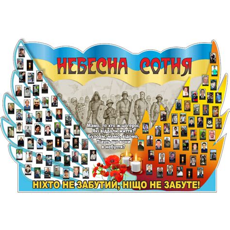 Світлівська сільська бібліотека філія Герої сьогодення Небесна Сотня