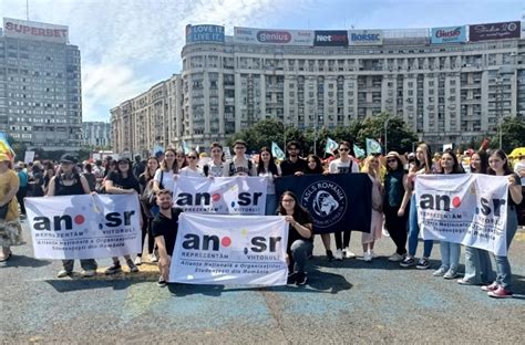Studenții din ANOSR alături de cadrele didactice din învățământul preuniversitar și superior
