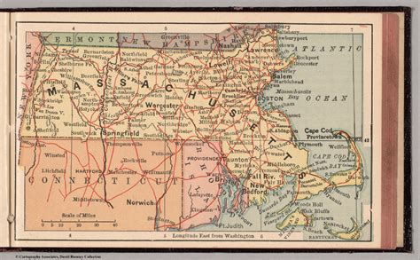 Massachusetts David Rumsey Historical Map Collection