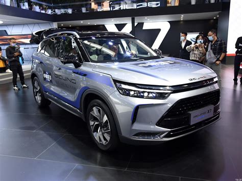 Coche Eléctrico Beijing X7 Suv Phev Automóvil Eléctrico Ev