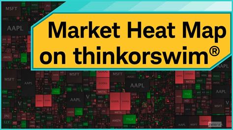 Using The Market Heat Map On Thinkorswim Desktop YouTube