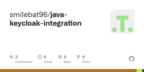 Github Smilebat Java Keycloak Integration