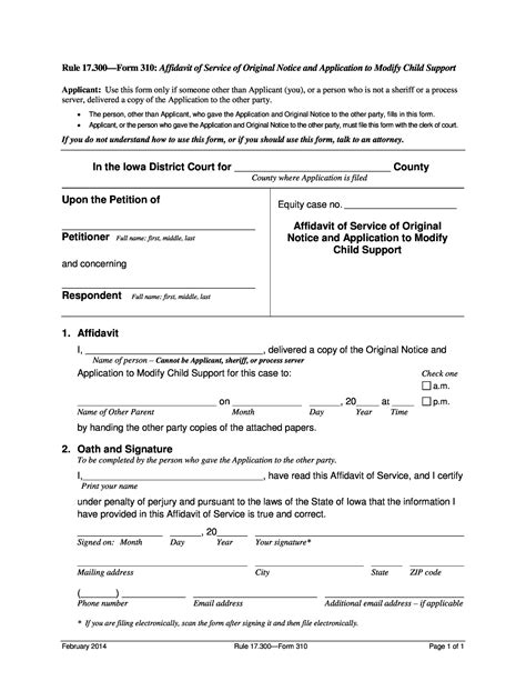40 Free Divorce Papers Printable Templatelab