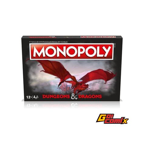 Hasbro Monopoly Dungeons Dragons Edition Go Comix