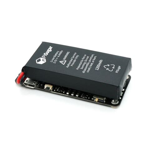 Pisugar S Portable 1200 Mah Ups Lithium Battery Power Module Power