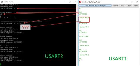 C Usart Not Reading All Modem Responses Stack Overflow