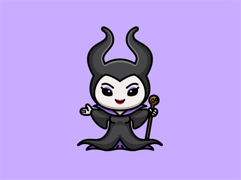 Cute Maleficent Cartoon