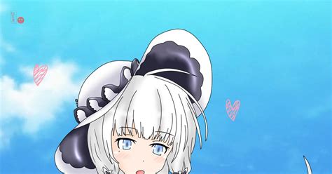 アズールレーン 風のイタズラ 紅金魚のイラスト Pixiv