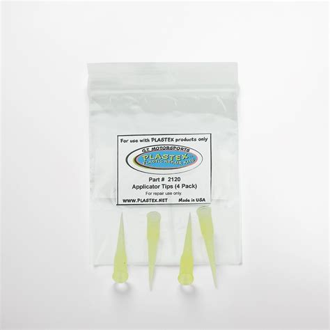 Plastex Applicator Tips 4 Pack Plastex Repair Canada