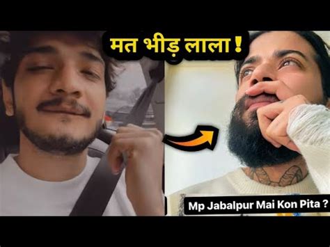 Munawar Faruqui Quick Pokeing Reply To Uk07 Rider In Jabalpur Matters