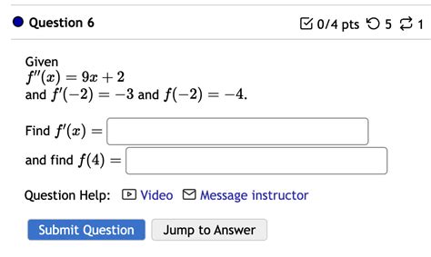 Solved Question 6givenf X 9x 2and F 2 3 ﻿and