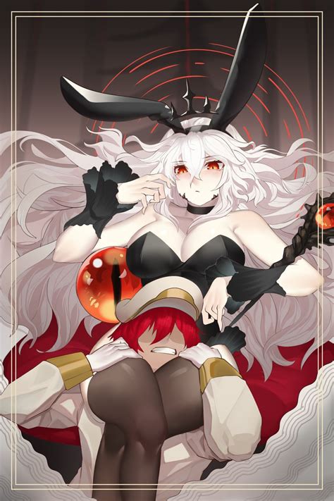 Commander And Arbiter The Hierophant V Azur Lane Drawn By Najashi
