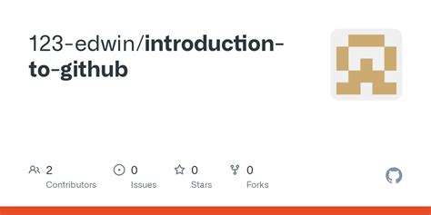 Github 123 Edwinintroduction To Github