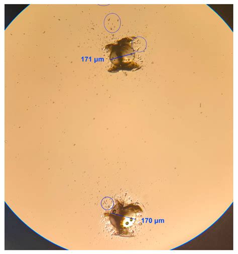 Jmmp Free Full Text Picosecond Laser Induced Bump Formation On Coated Glass For Smart Window