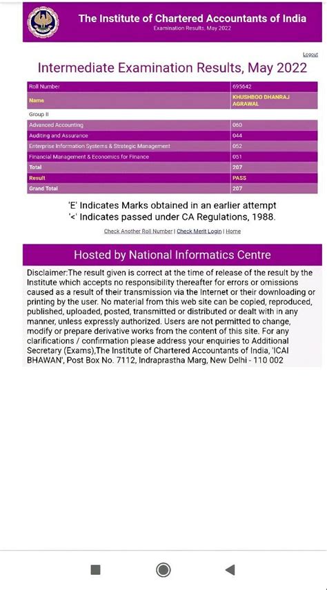 Ca Khushbu Agrawal On Linkedin Finally A Ca Finalist ️ ~ One Step Closer