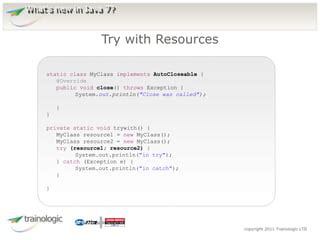 Java What S New Ppt