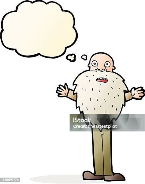 말풍선이 있는 Bearded 올드맨 만화 캐릭터 그리기에 대한 스톡 벡터 아트 및 기타 이미지 그리기 낙서 드로잉 남자
