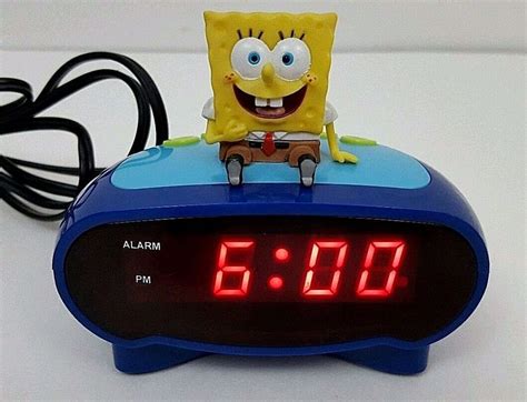 Fun Spongebob Alarm Clock Coloring Page Spongebob Cute Picture