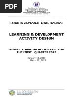 Coe Deped Template Pdf Wellness