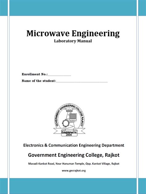 Mw Manual Download Free Pdf Waveguide Antenna Radio