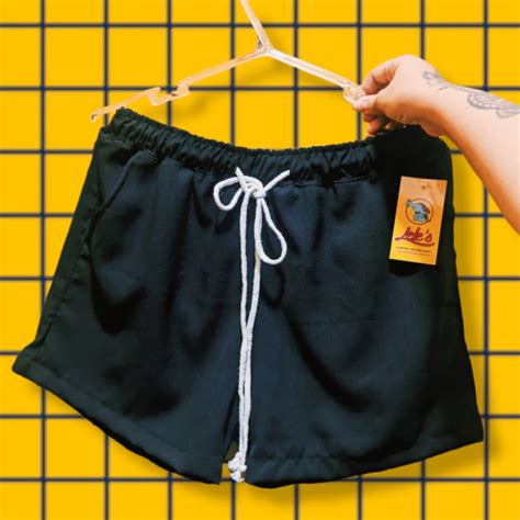Short Vida Preto Comprar Em Lele S Loja