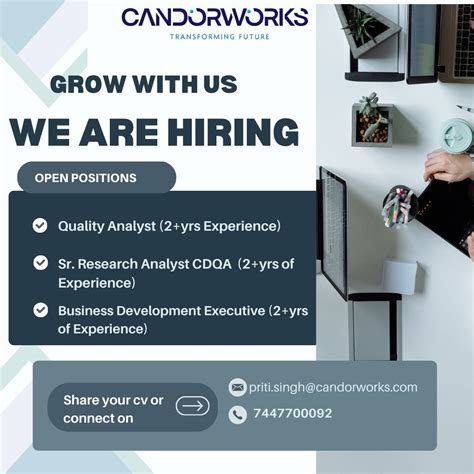 Priti Singh On Linkedin Hello Connections We Are Hiring For Multiple