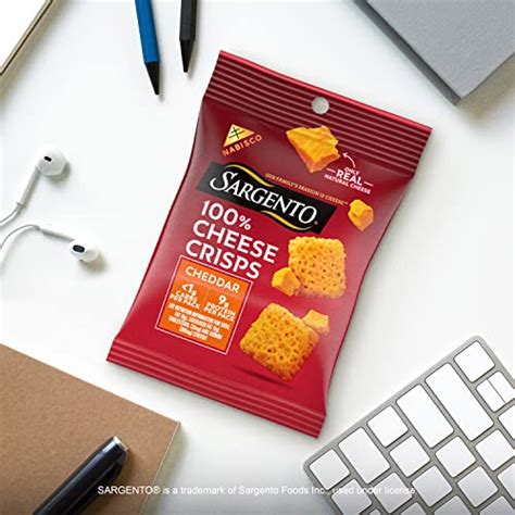 Sargento® 100 Cheese Crisps Variety Pack Parmesan And Cheddar 10
