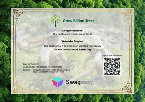 vishakha singhal on linkedin earthday swageazy greeninitiative