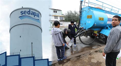 Corte De Agua En Lima Sedapal Admitió Que Solo Cuenta Con 100 Camiones