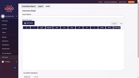 Email Settings Wisdmlabs Docs