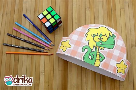 Coroa do Dia Nacional do Livro Infantil para Imprimir Grátis