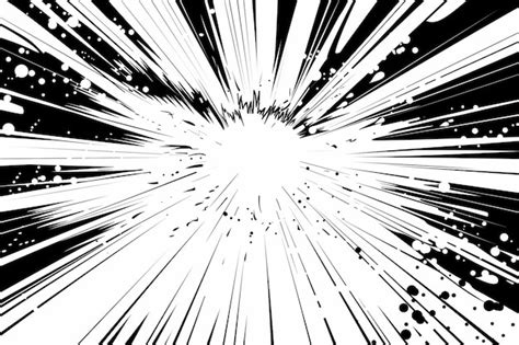 코 스피드 라인 배경 프리미엄 Ai 생성 이미지