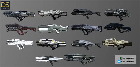 Mass Effect Weapons