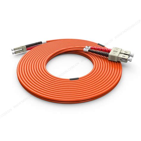 LC SC Duplex Optical Patch Cord Mm OM OM LC SC Patch Cor NOKOXIN China Manufacturer
