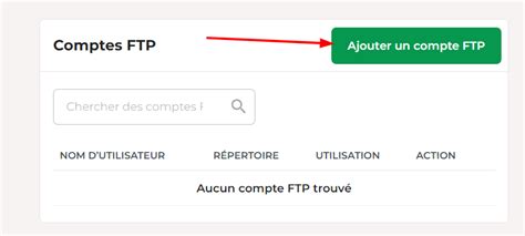 Comment créer un compte FTP avec WordPress Géré