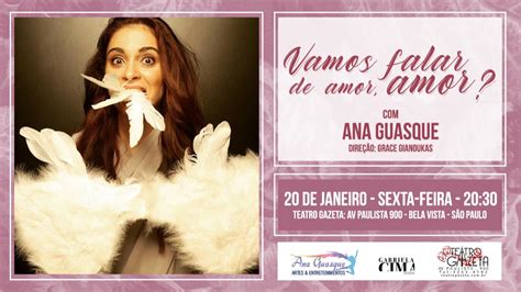 Vamos Falar De Amor Amor No Teatro Gazeta Agenda Cultural São Paulo