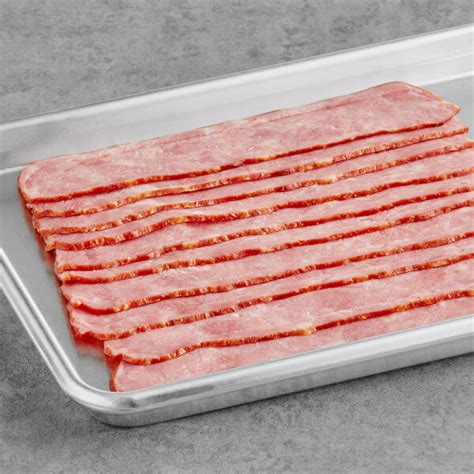 Deen Halal Sliced Breakfast Turkey Bacon 12 Oz 12 Case