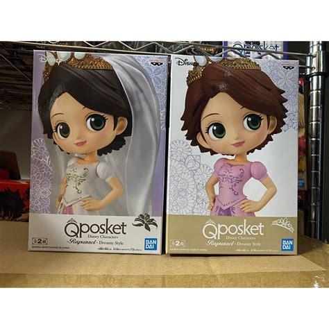 「趣p」日版 全新未拆 現貨 迪士尼 Qposket 長髮公主 樂佩 短髮 婚紗 禮服 正色a款 異色b款 蝦皮購物