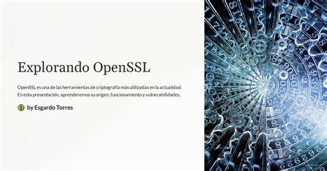 Explorando Openssl